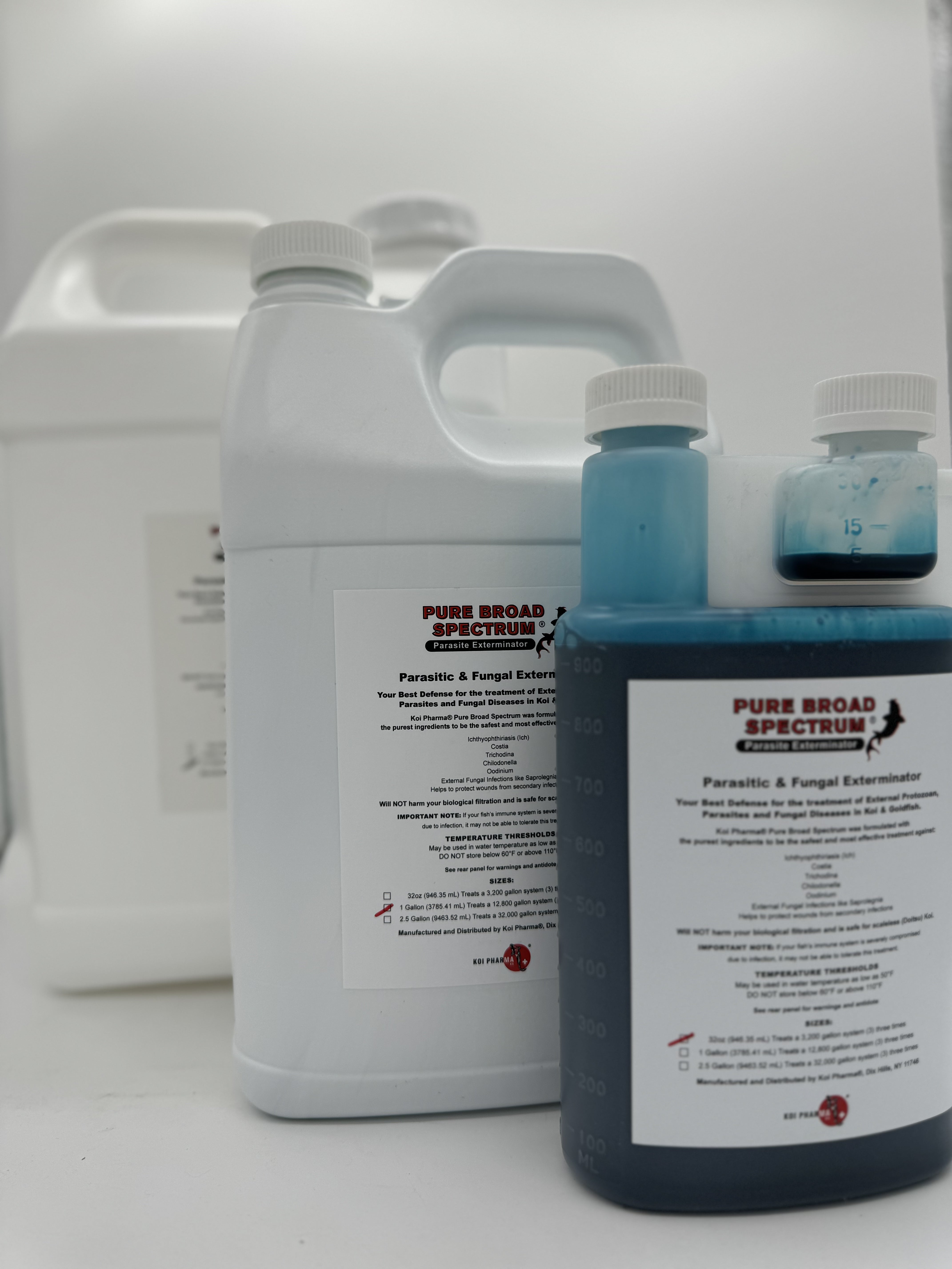 Koi Pharma® Pure Broad Spectrum Parasitic and Fungal Exterminator – Koi ...
